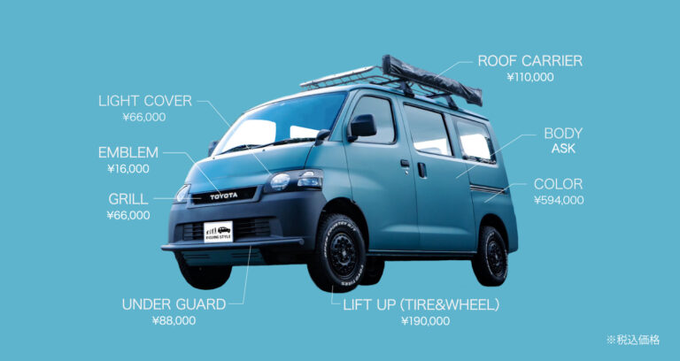 料金案内 | タウンエース｜EVOLVING STYLE